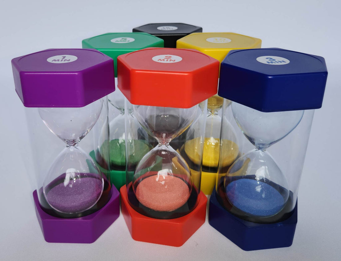 Sand Timers - Set of 6 | Classroom Sensory Products
